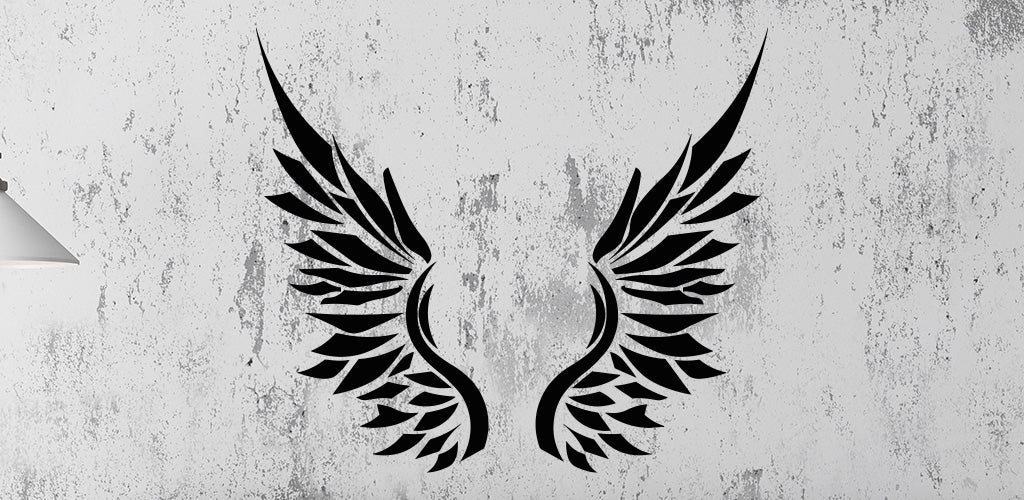 Custom Angel Wall Vinyl Decals Collection — Wallstickers4you