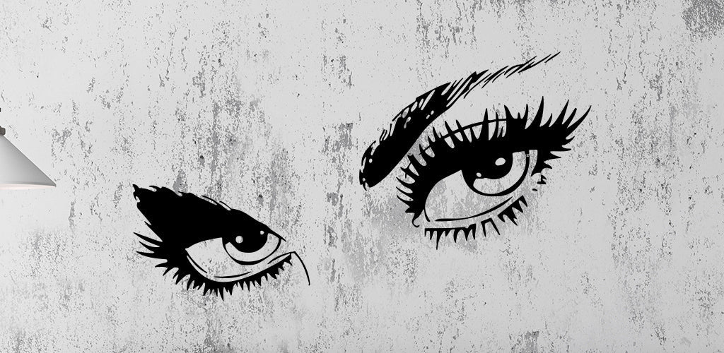 Custom Eyes Wall Stickers And Decals Collection — Wallstickers4you