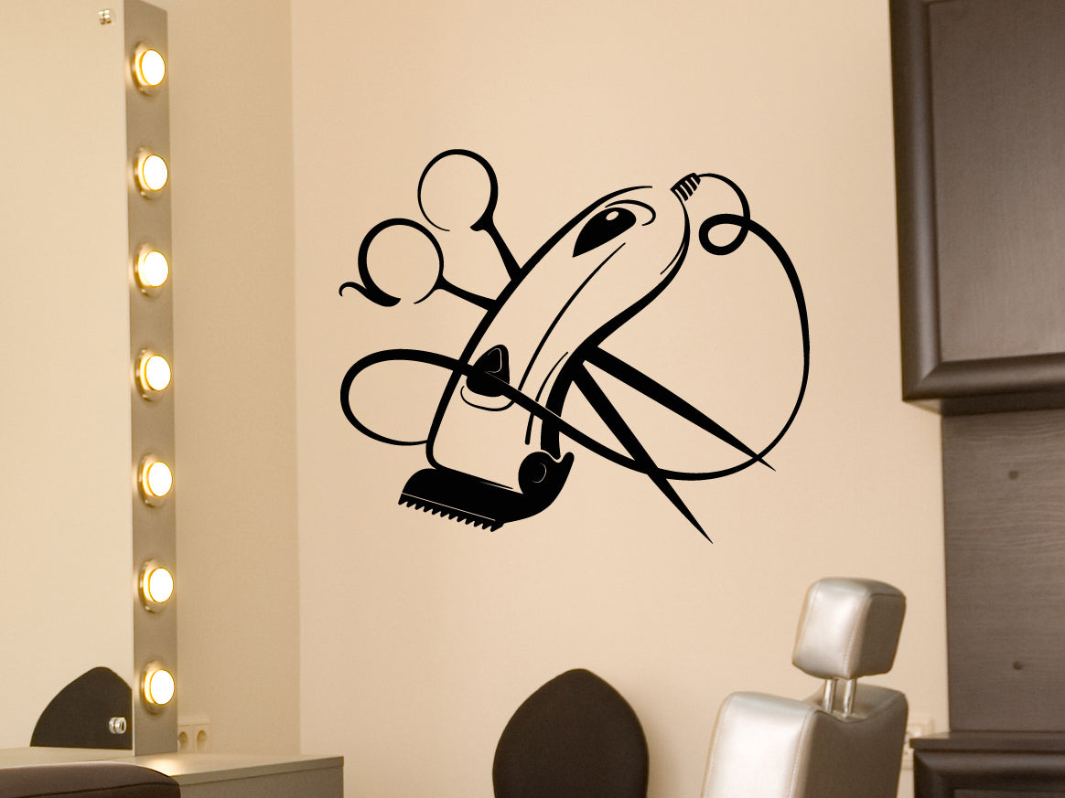 Hair Salon Wall Decals — Page 27 — Wallstickers4you