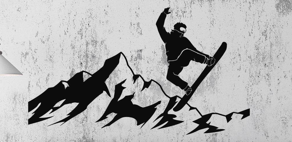Custom Snowboard Wall Stickers And Decals Collection — Wallstickers4you