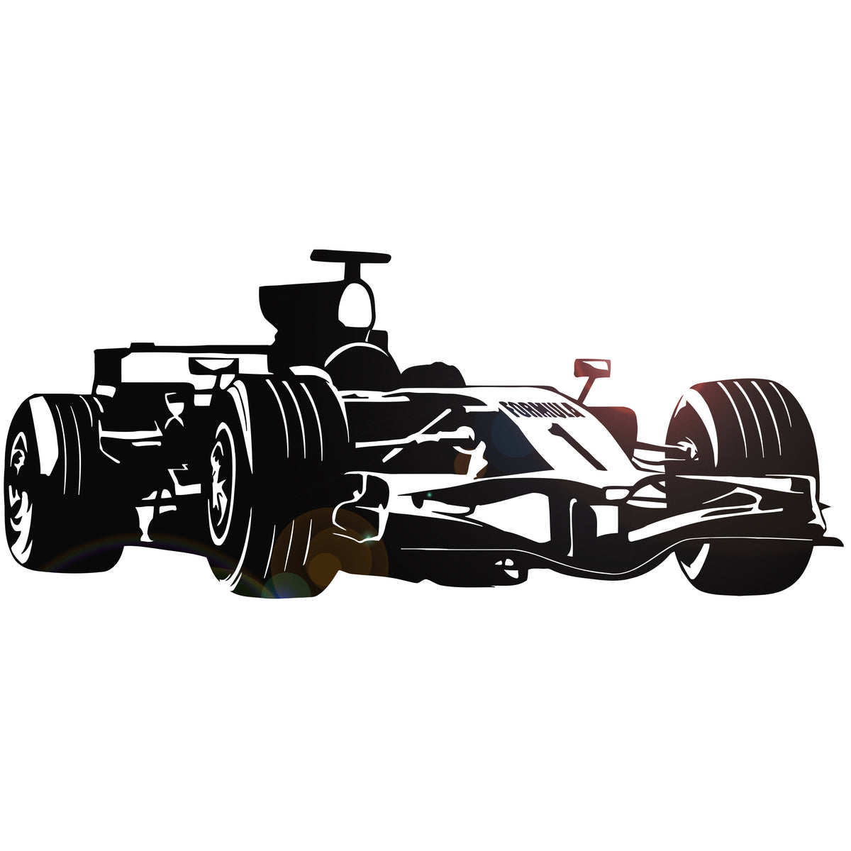 Vinyl Wall Decal Open-wheel Car Race Garage Decor Children's Room Boy ...