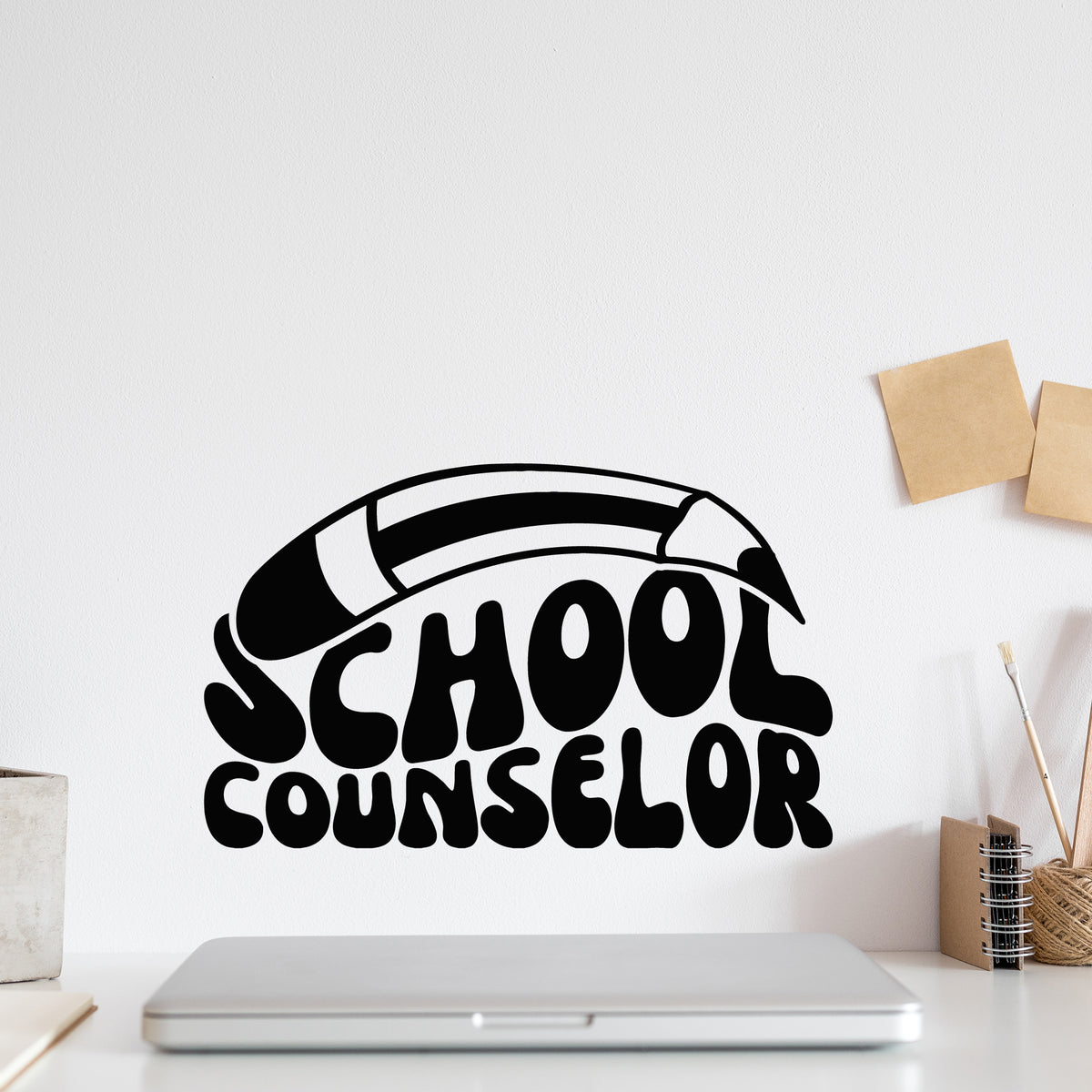 Vinyl Wall Decal Guidance School Counselor Class Decor Pencil Stickers ...