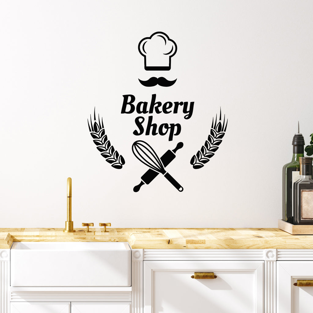 Custom Bakery Wall Stickers And Decals Collection — Wallstickers4you