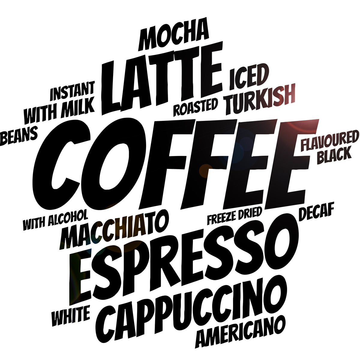 Vinyl Wall Decal Coffee Shop Decoration Words Kitchen Cafe Stickers Un ...