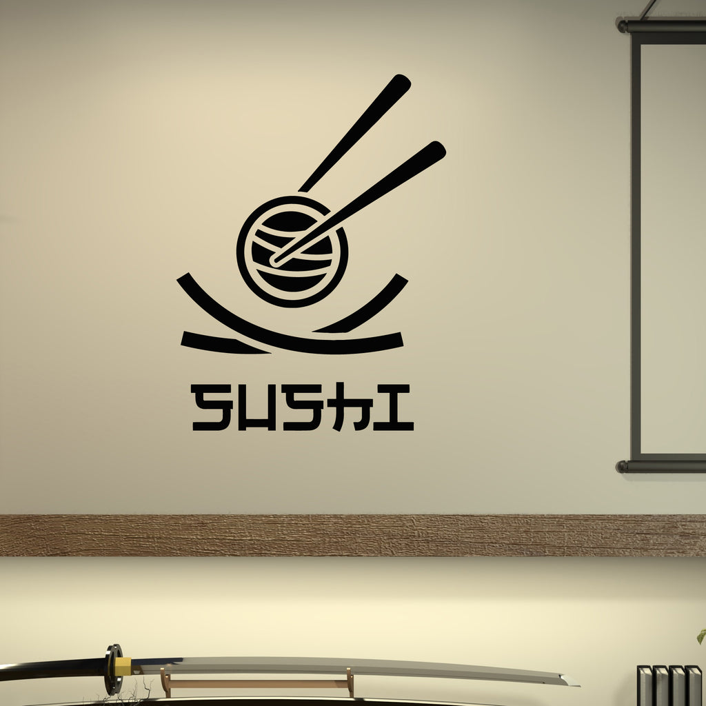 Custom Sushi Wall Stickers And Decals Collection — Wallstickers4you