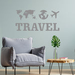 Vinyl Wall Decal Travel World Tourism Tourist House Interior Stickers ...