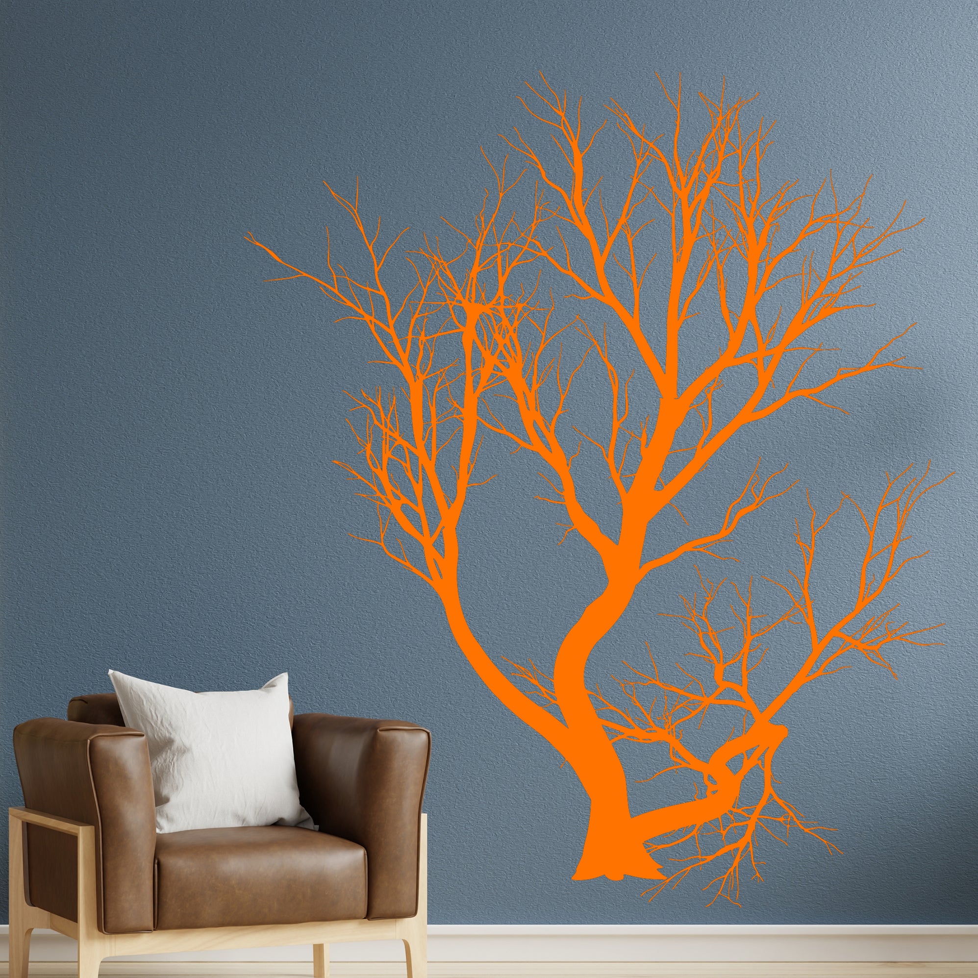 Vinyl Decal Tree Branches Forest Decor Living Room Wall Sticker Unique ...