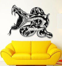 Snake Wall StickersTribal Reptile Animal Venomous Vinyl Decal Unique G ...