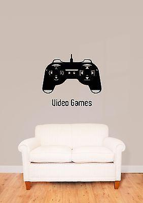 Wall Stickers Vinyl Decal Joystick Controller Video Games XBox Unique ...