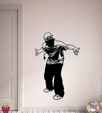 Wall Stickers Vinyl Decal Gang Gangster Hood Tough Guy Unique Gift (z2 ...
