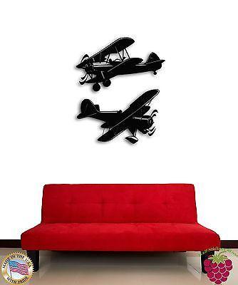 Wall Stickers Vinyl Decal Airplanes Jets For Kids Children Cool Decor ...