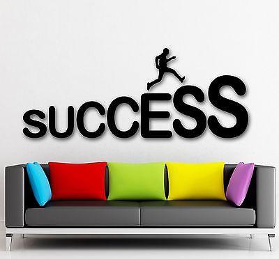 Wall Sticker Vinyl Decal Success Career Ladder Job Luck Positive Decor ...