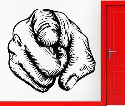 Wall Sticker Vinyl Decal Pointing Fingers You Must Show Cool Decor Uni ...
