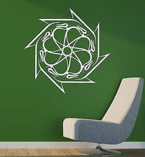 Wall Stickers Vinyl Decal Allah Islam Muslim Arabic Calligraphy Unique ...