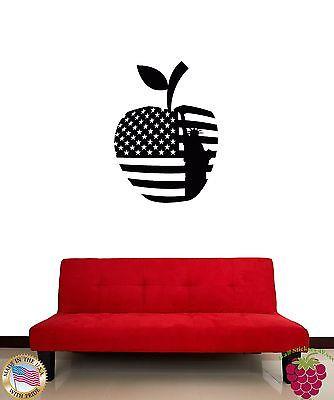 Wall Sticker New York Big Apple USA Flag Statue Of Liberty Unique Gift ...
