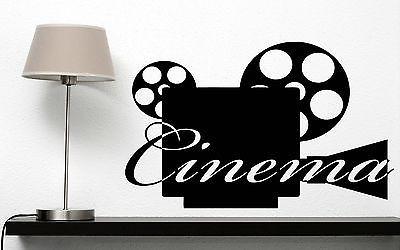 Wall Vinyl Sticker Decal Camera Video Film Hollywood Bollywood Filmser ...