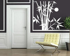 Wall Vinyl Sticker Decor Giant Evergreen Bamboo are Viable Unique Gift ...