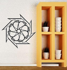Wall Stickers Vinyl Decal Allah Islam Muslim Arabic Calligraphy Unique ...