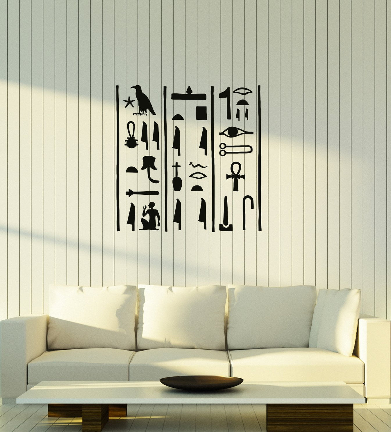 Vinyl Wall Decal Egyptian Hieroglyphics Ancient Egypt World Room Inter ...