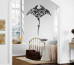 Manta Ray Ocean Marine Animal Collage Decor Wall Mural Vinyl Decal Sti ...