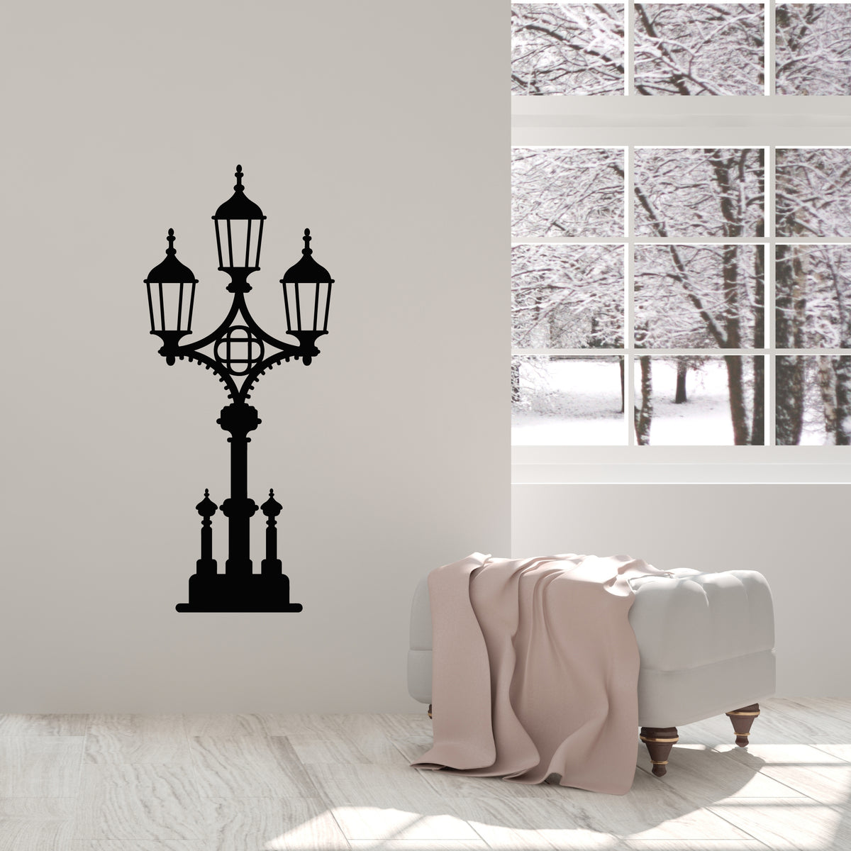 Vinyl Wall Decal Street Light Lamp Lantern Room Home Decor Stickers Mu ...