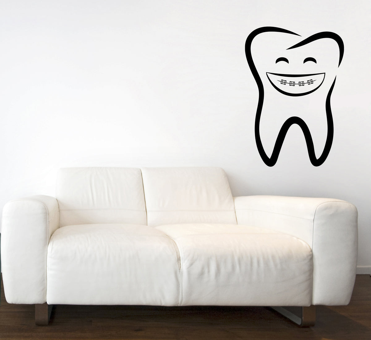 Vinyl Wall Decal Tooth Smile Braches Dentist Stomatology Clinic Unique ...