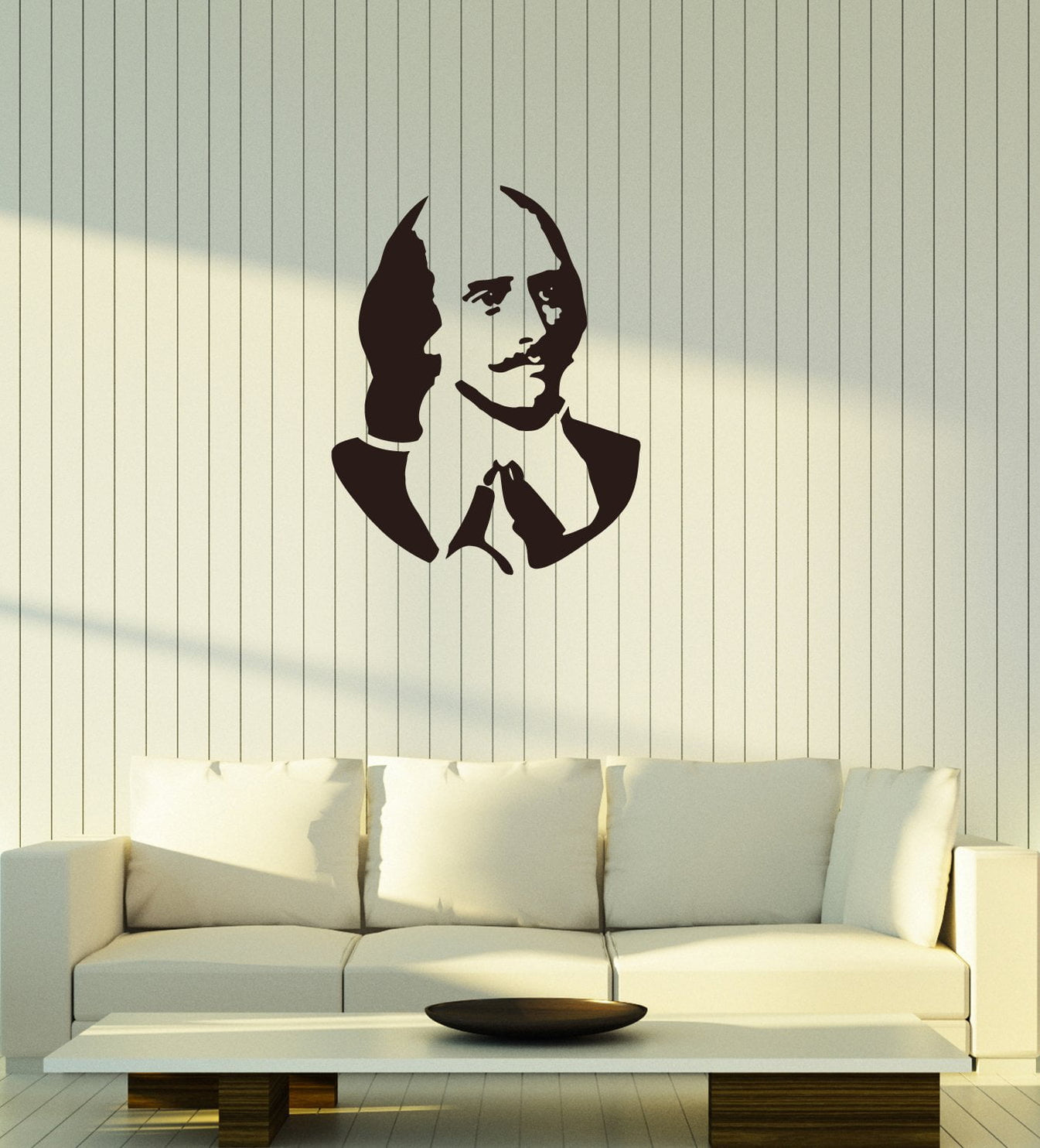 Vinyl Decal Decor William Shakespeare Writer Poet Literature Book Wall ...