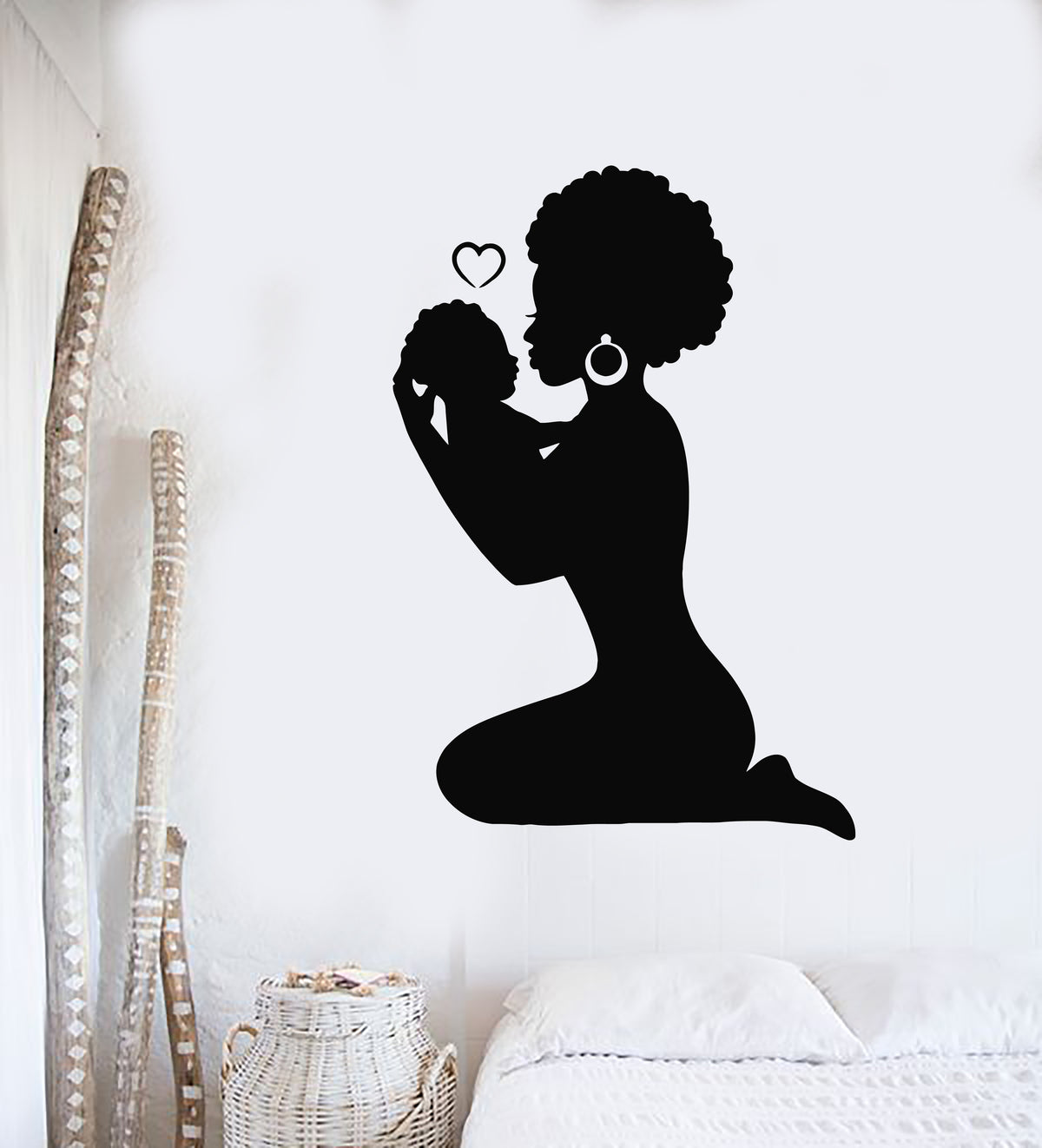 Vinyl Wall Decal Family Love Child Baby Care Mom Maternity Hospital St ...