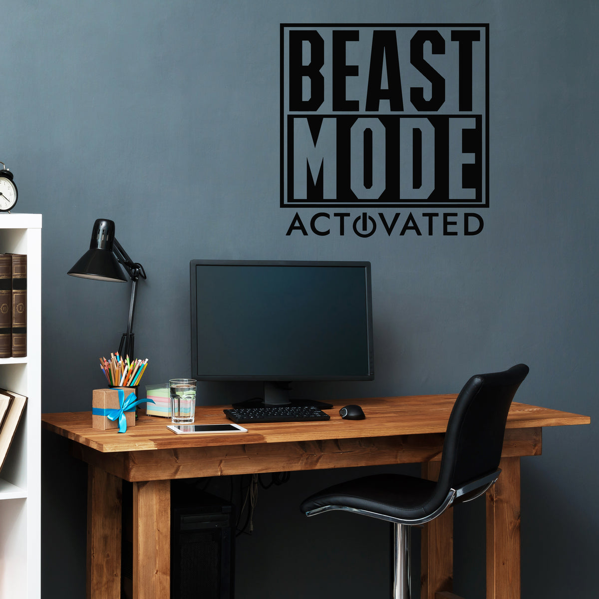 Vinyl Wall Decal Beast Mode Activated Gamer Phrase Game Room Stickers ...