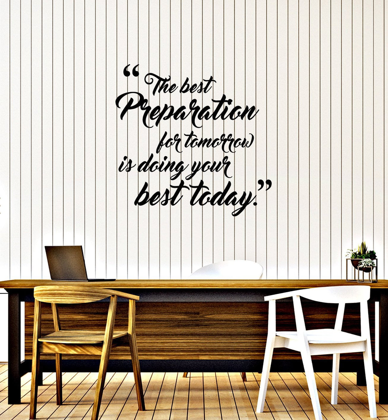 Vinyl Wall Decal Inspirational Quote Office Saying Motivation Decor St ...