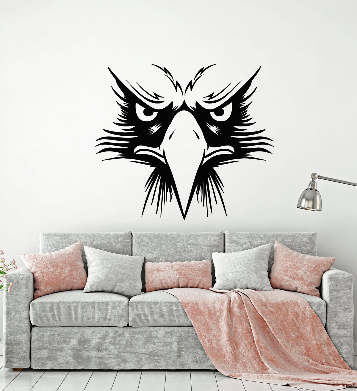 Vinyl Wall Decal Bird Beak Head Nursery Children's Room Tribal Decor S ...