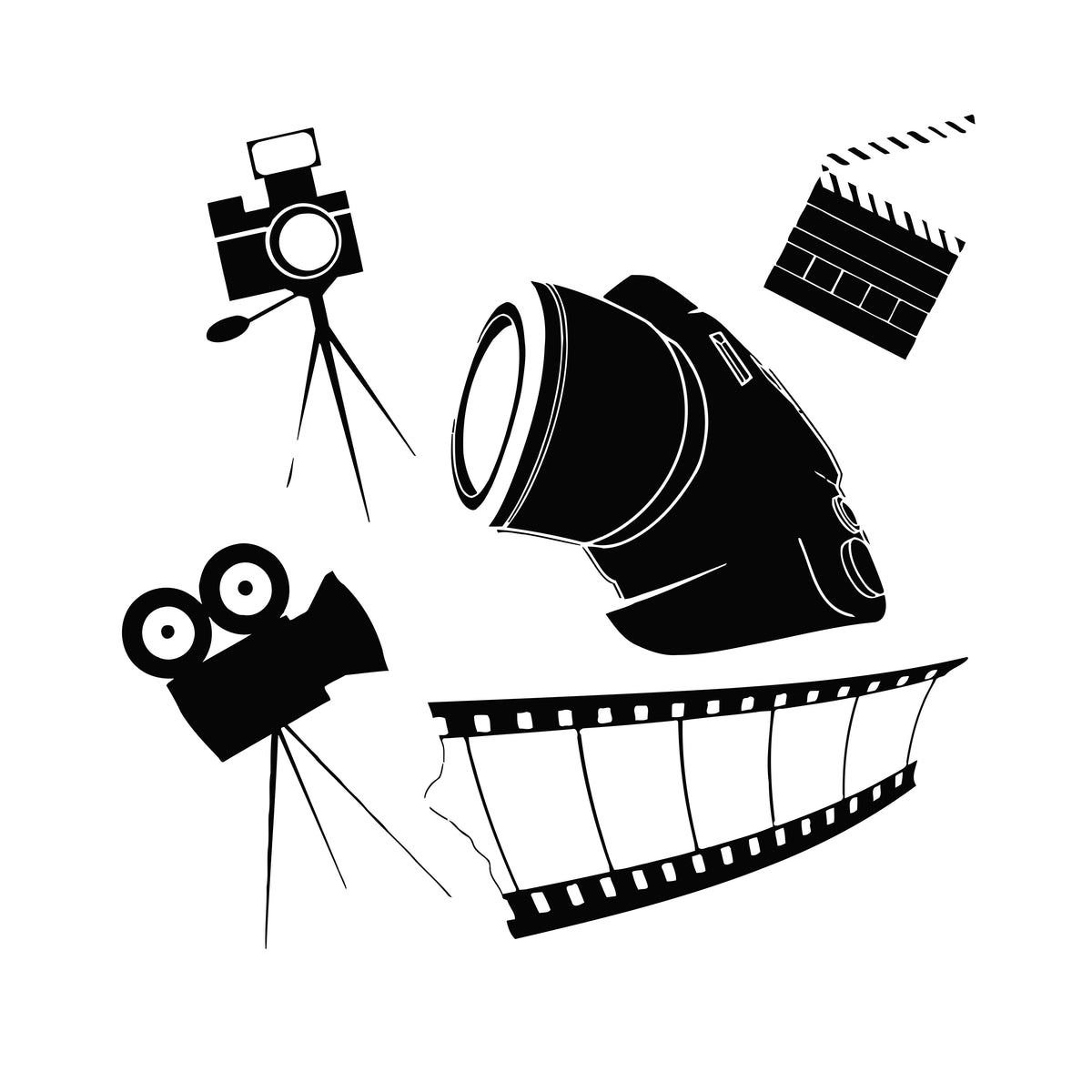 Wall Sticker Vinyl Decal Photo Video TV Film Art Photographer Unique G ...