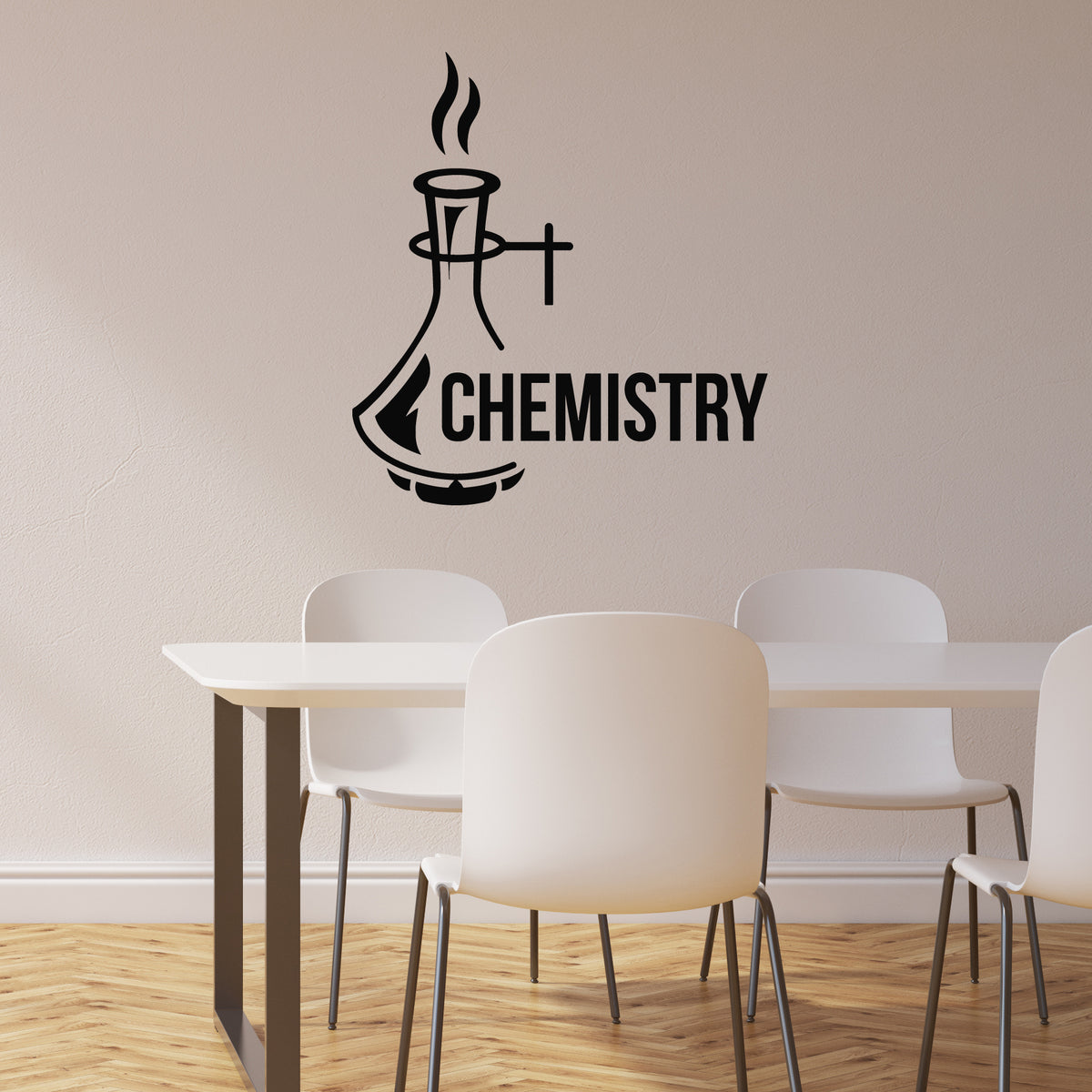 Vinyl Wall Decal Chemistry Lab Decoration School Classroom Science Art ...