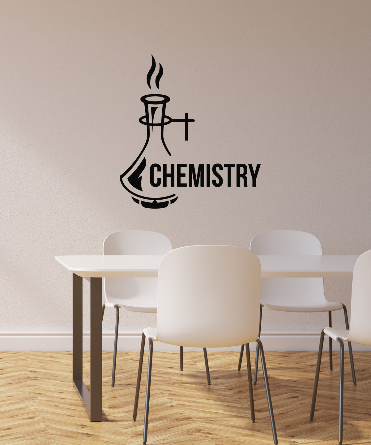 Vinyl Wall Decal Chemistry Lab Decoration School Classroom Science Art ...