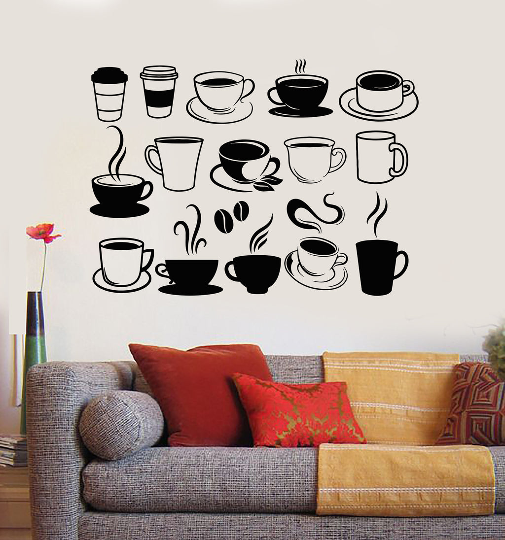 Custom Coffee Stickers And Wall Decals Collection — Page 2 ...