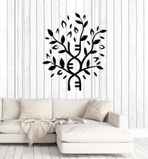 Vinyl Wall Decal DNA Tree Medical Office Health Clinic Decor Art Stick ...