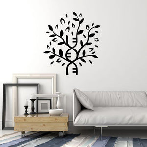 Vinyl Wall Decal DNA Tree Medical Office Health Clinic Decor Art Stick ...