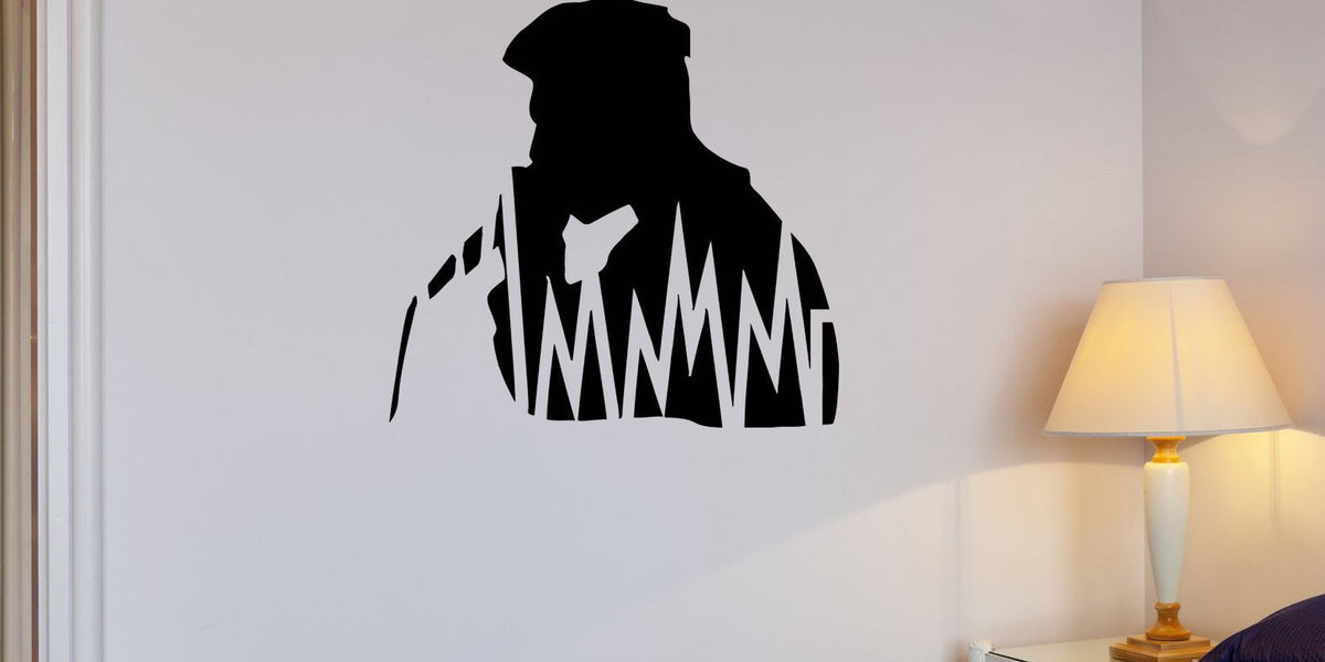 Wall Decal Singer Music Beatbox Song Microphone Sound Vinyl Sticker (e ...