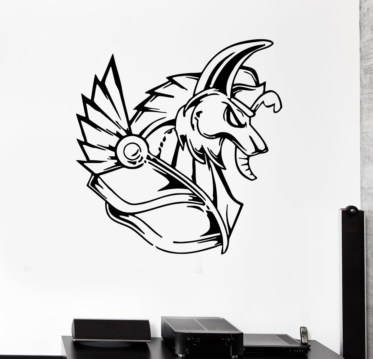 Wall Decal Anubis Egypt God Jackal Antiquity Sphinx Vinyl Sticker (ed1 ...