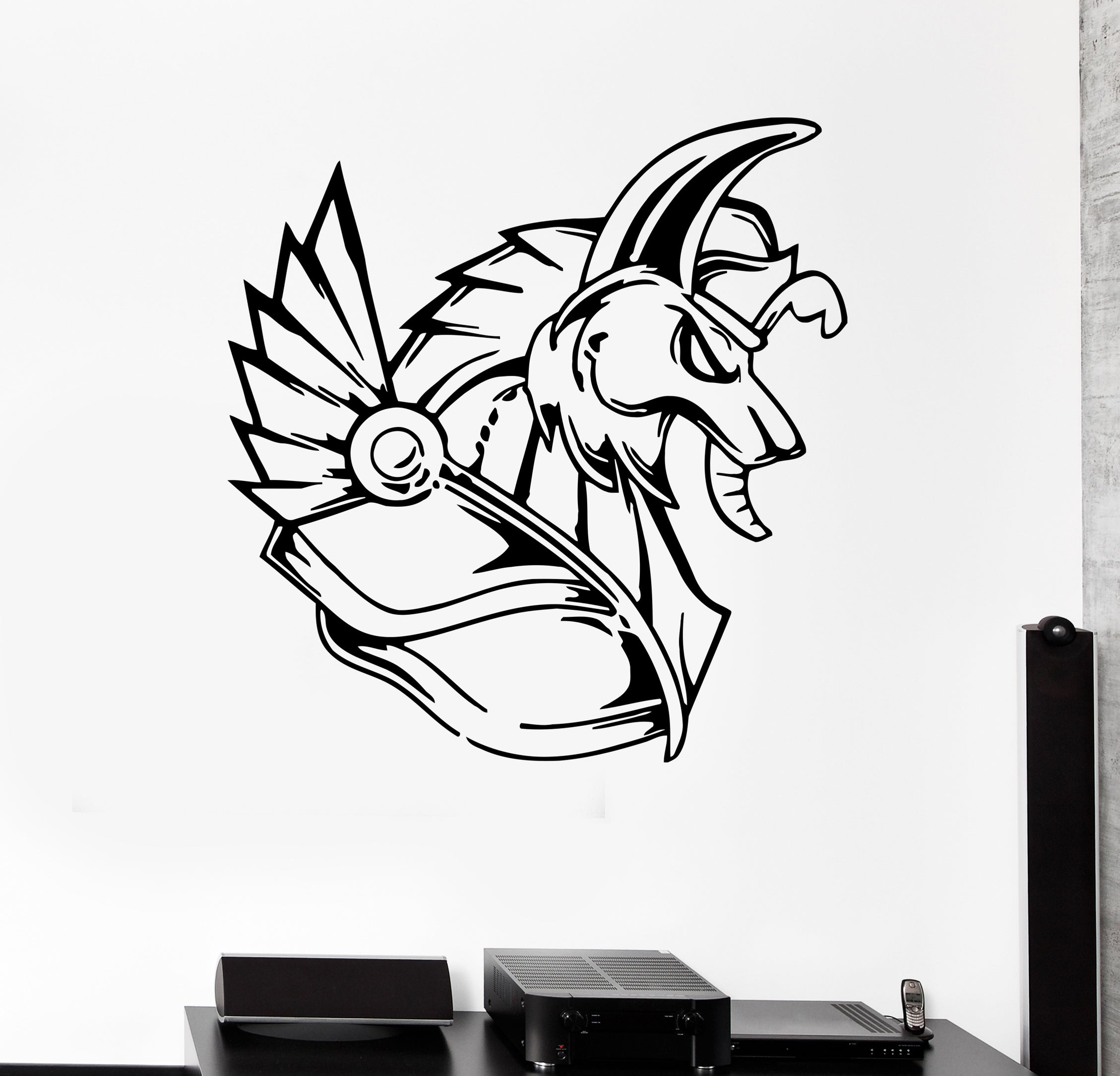 Wall Decal Anubis Egypt God Jackal Antiquity Sphinx Vinyl Sticker (ed1 ...