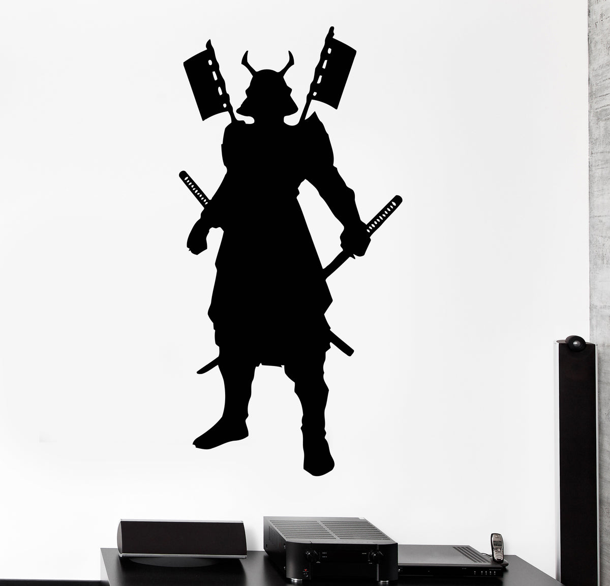 Wall Decal Samurai Warrior Japan Sword Knight Armor Army Vinyl Sticker ...