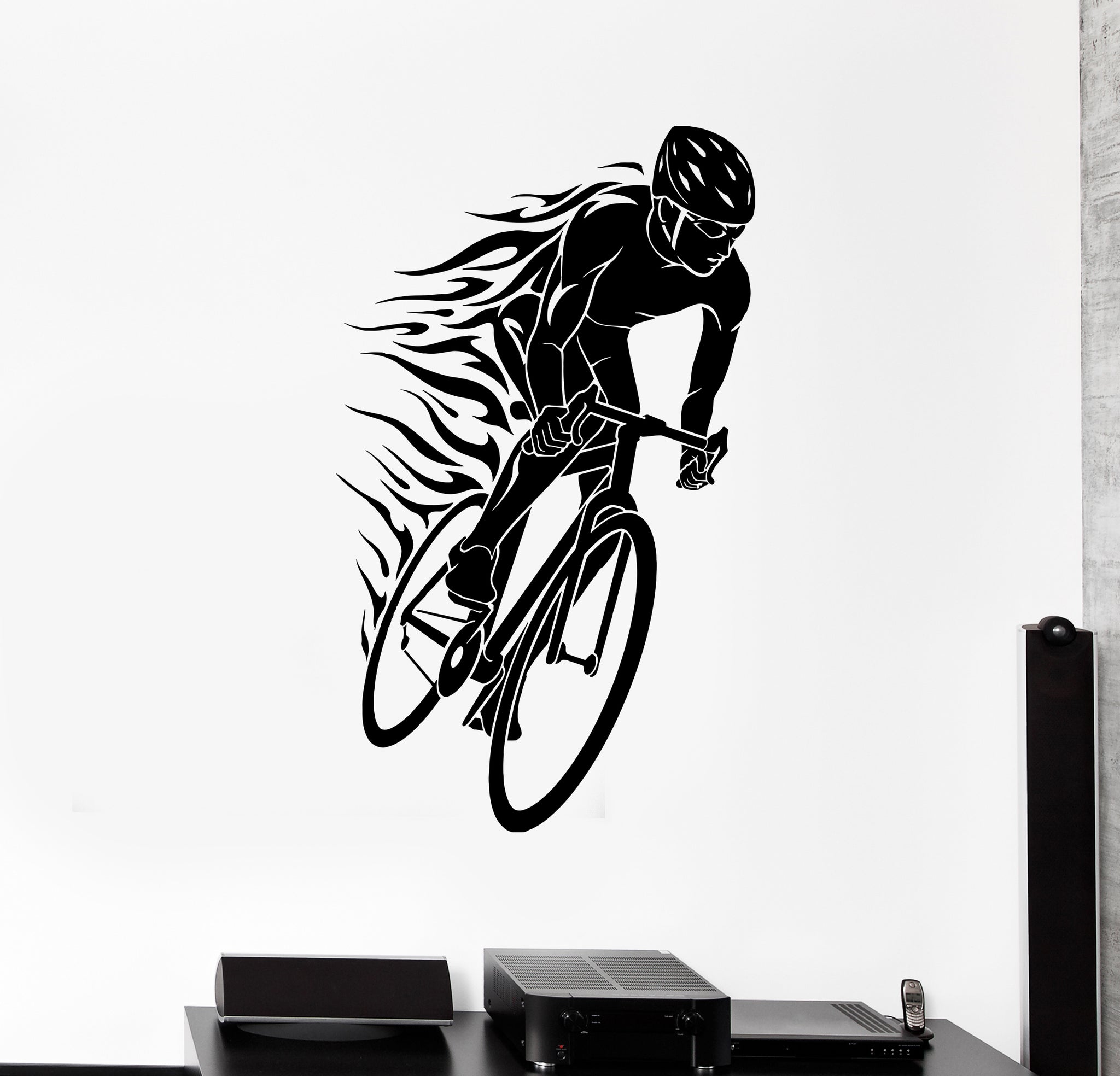 Custom Bike Wall Stickers And Wall Decals Collection — Wallstickers4you