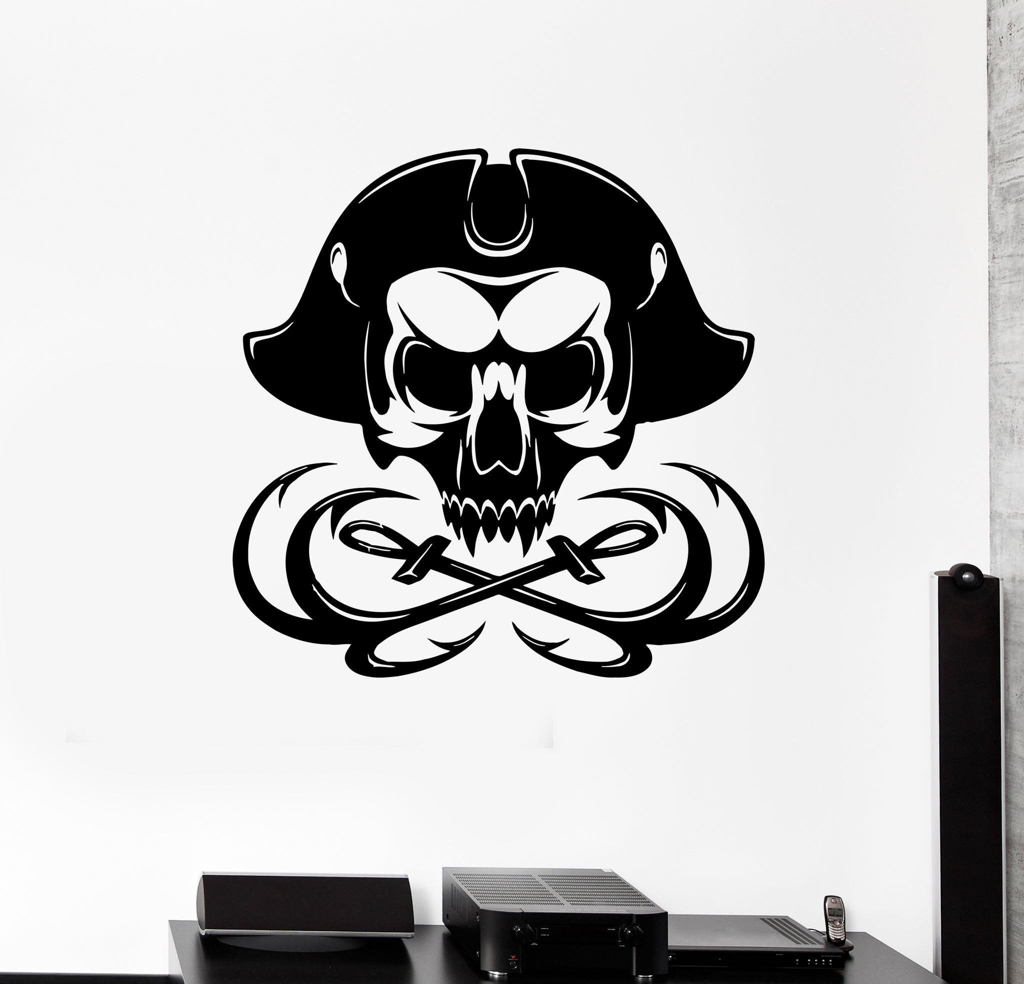 Skull Wall Vinyl Decals — Wallstickers4you