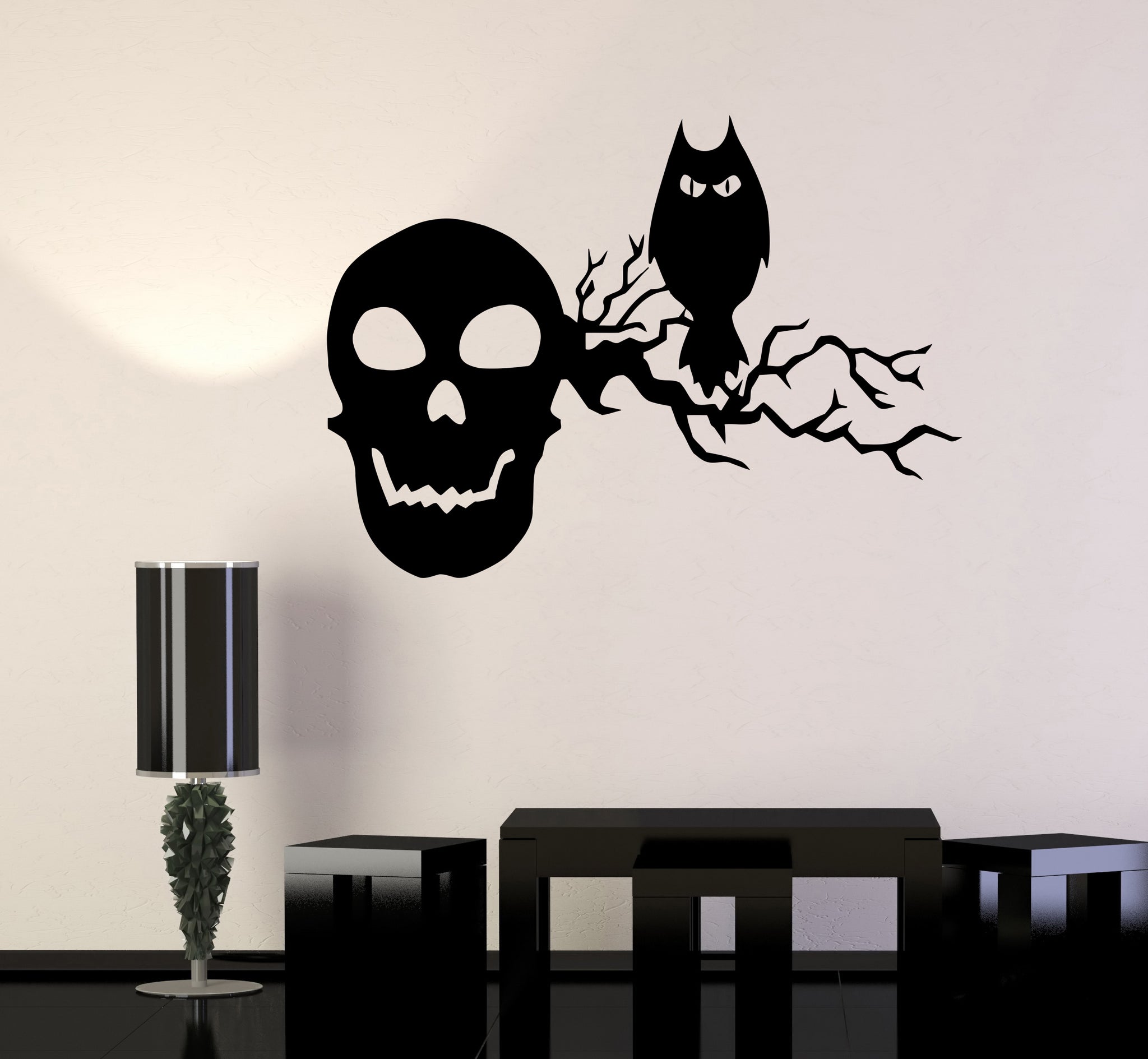 Skull Wall Vinyl Decals — Wallstickers4you