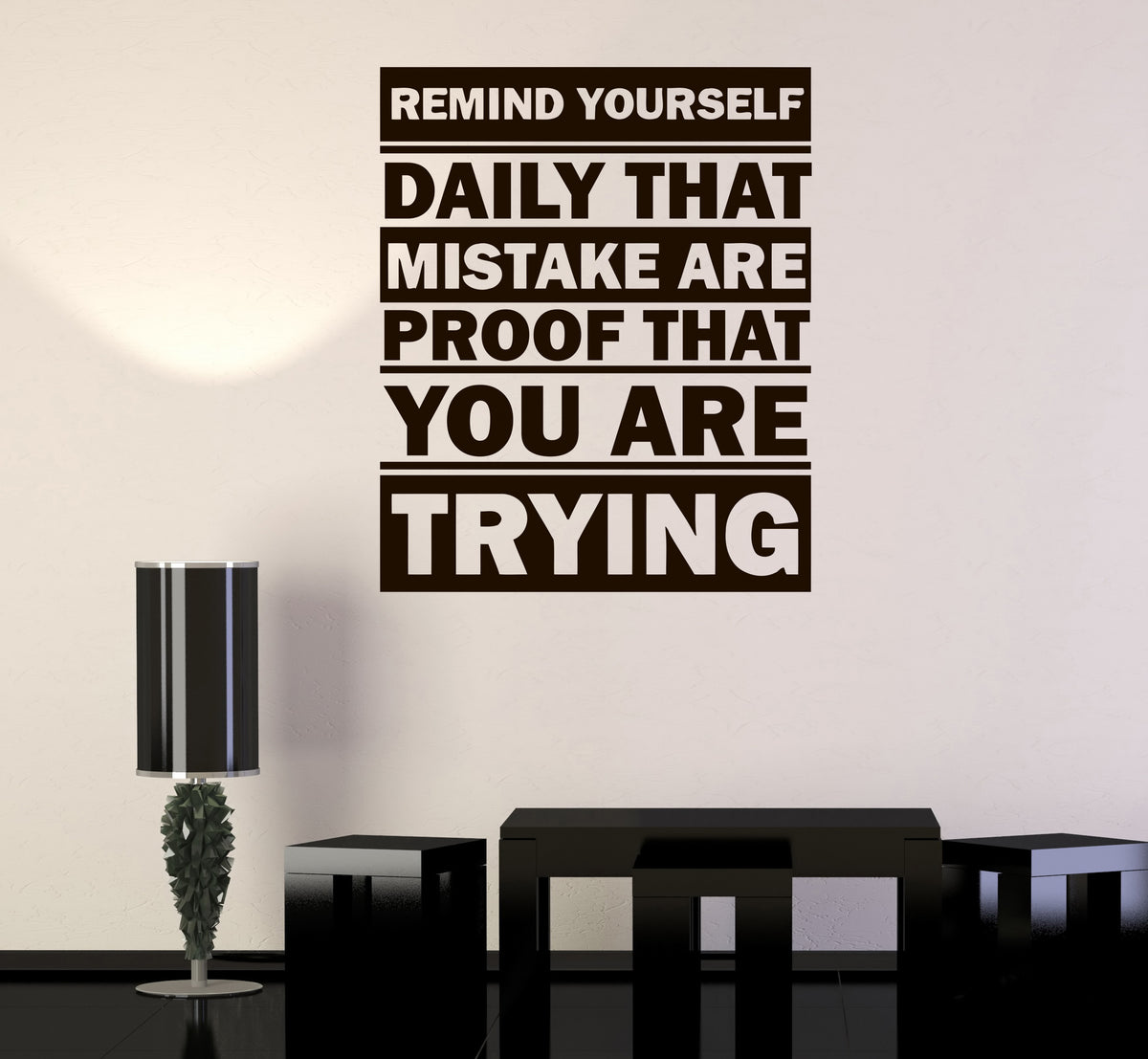 Wall Decal Inspirational Words of Wisdom Motivational Quotes Office Vi ...