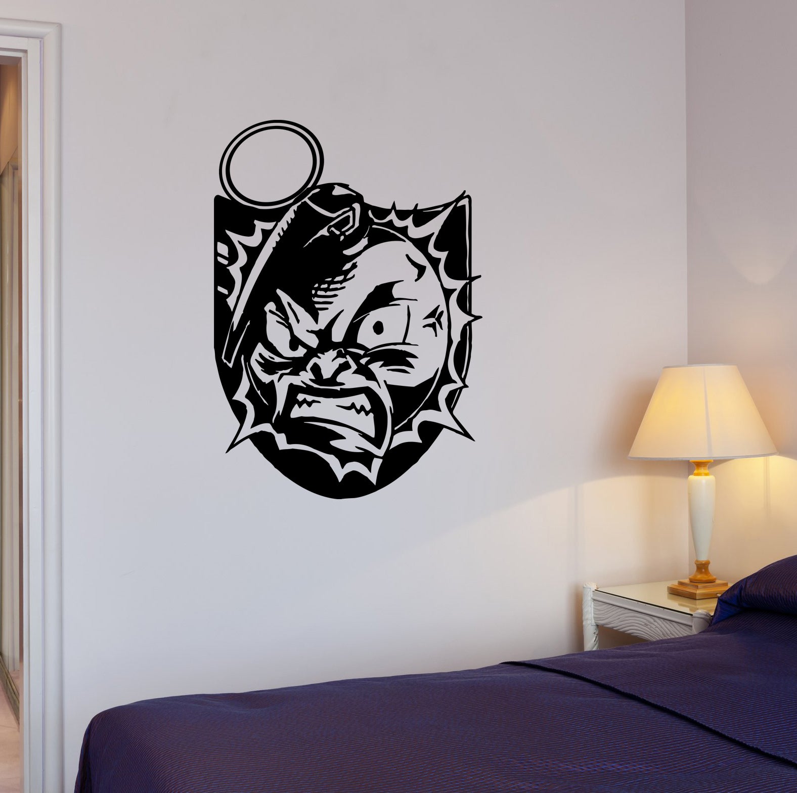 Wall Decal Bomb Grenade Funny Caricature Explosion Weapon Vinyl Sticke ...