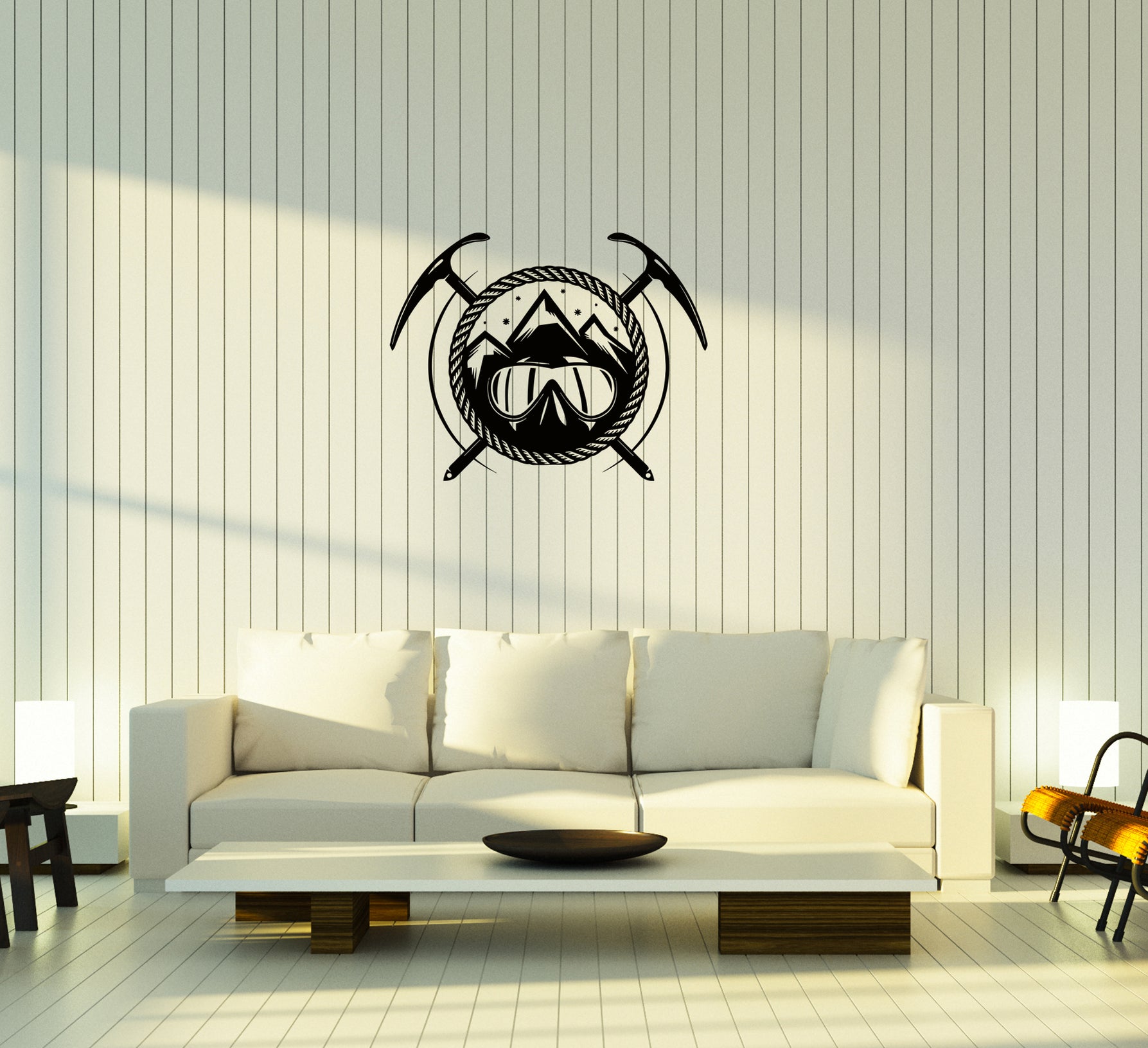 Wall Stickers Climbing Mountain Extreme Sport Travel Tourism Vinyl Dec ...