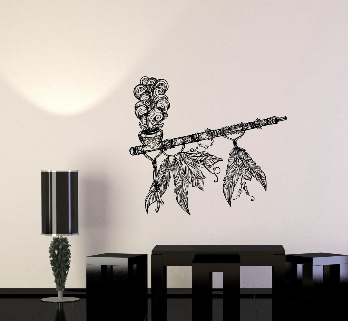 Wall Vinyl Sticker Decal Ethnicity Folklore Musical Instrument Music U ...
