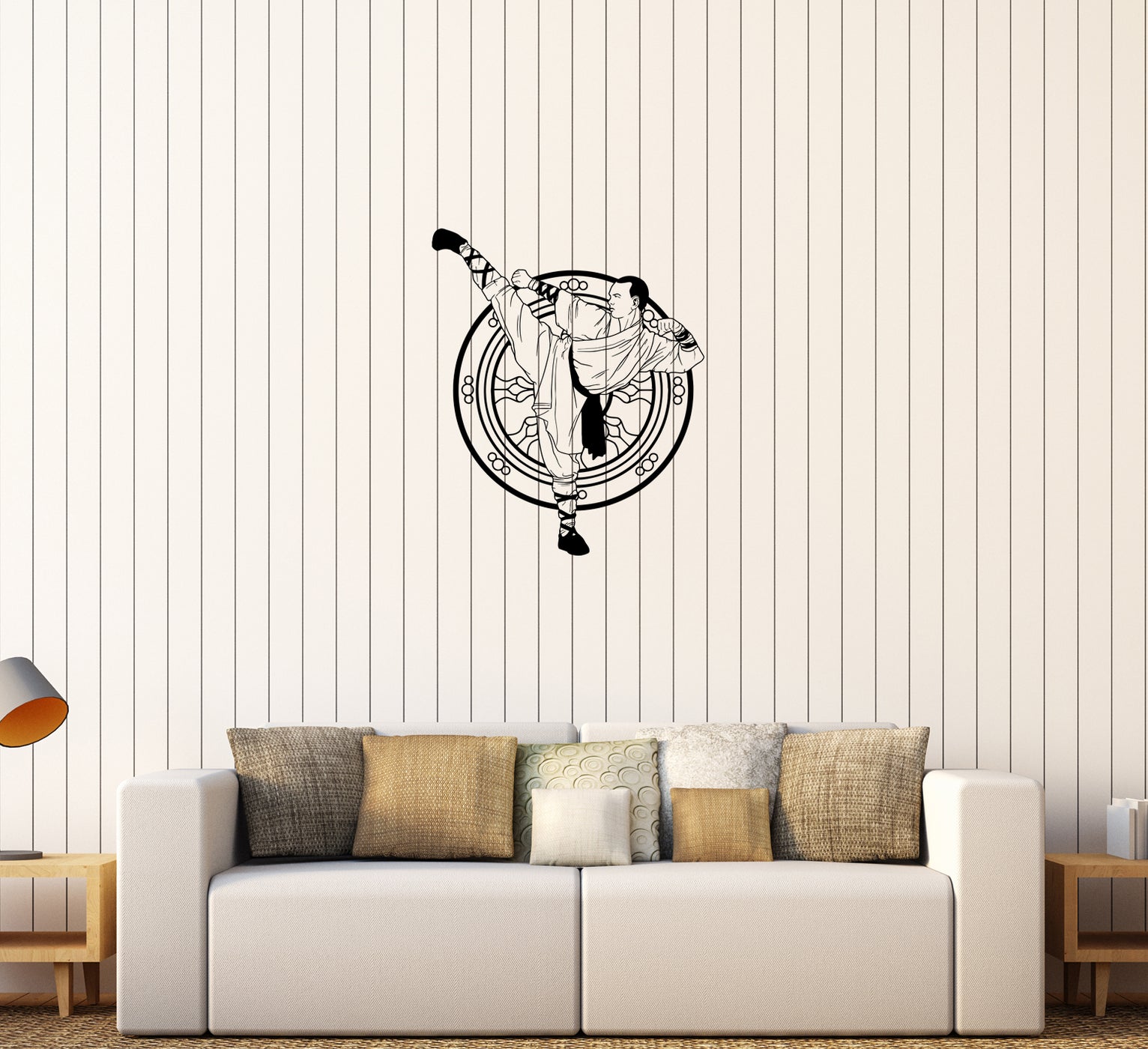 Wall Decal Karate Shaolin Tibet Monk Martial Arts China Tao Meditation ...