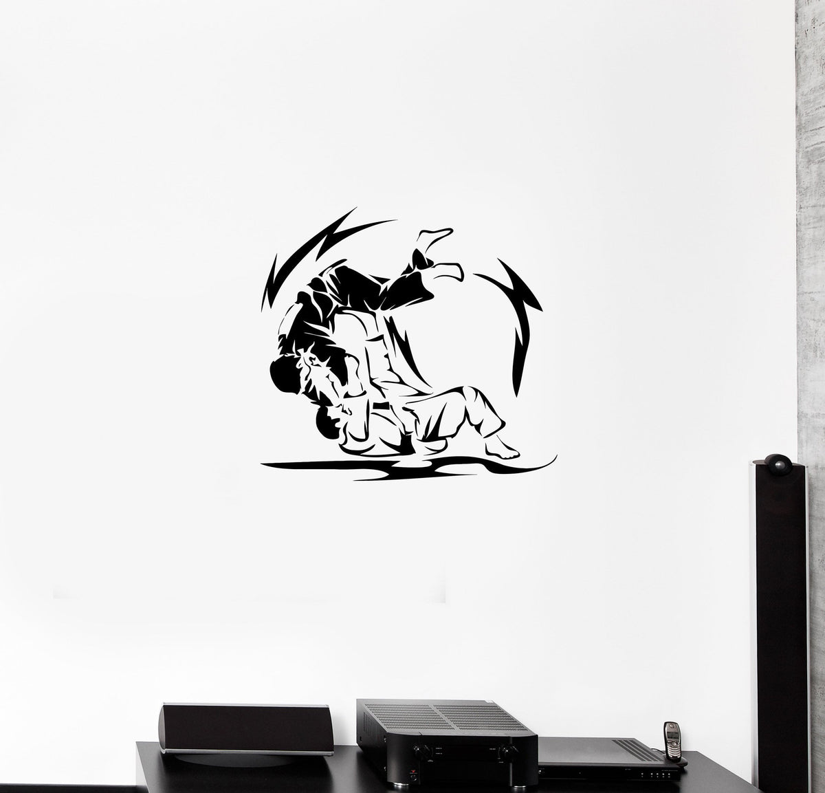 Wall Decal Wrestling Sports Competitions Sports Fighting Vinyl Sticker ...